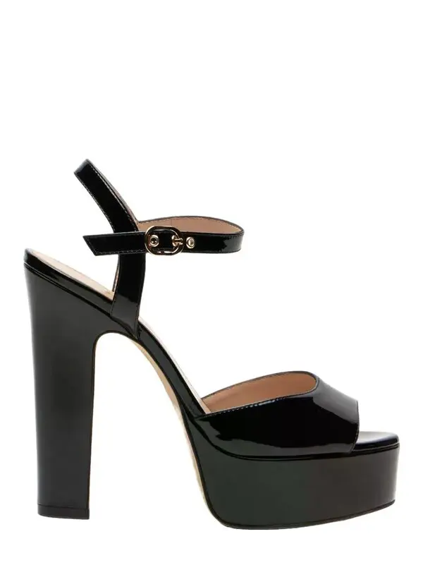 STUART WEITZMAN Platform Sandals - Black