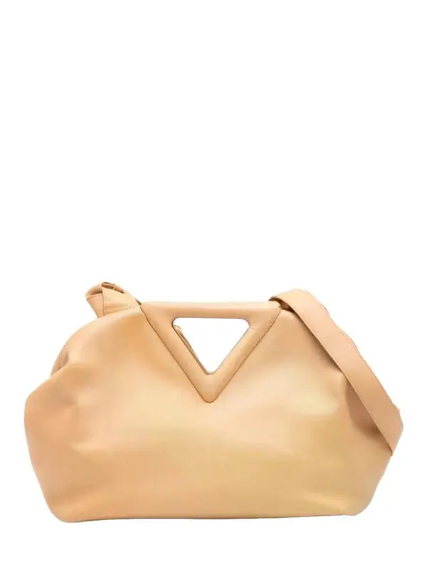 Bottega Veneta The Point Triangle Satchel - Neutrals
