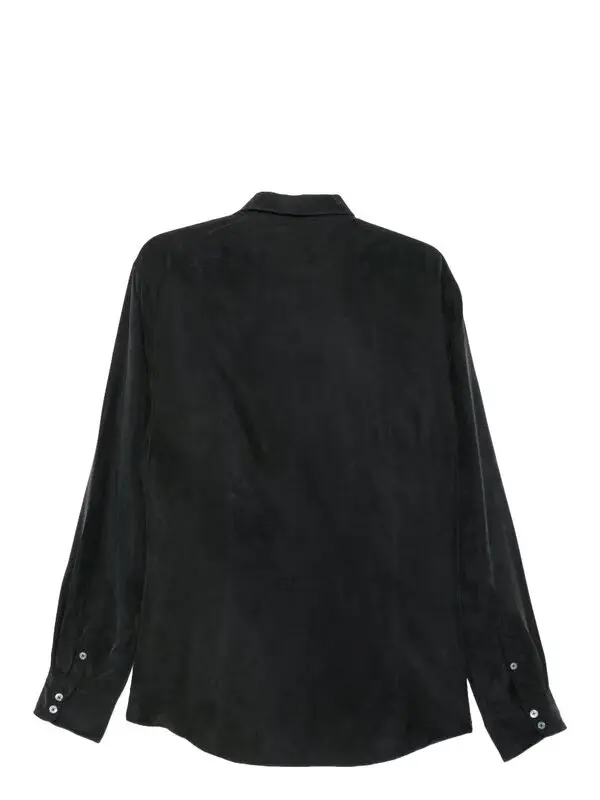 John Varvatos Orchard Long-sleeve Button-up Shirt - Black