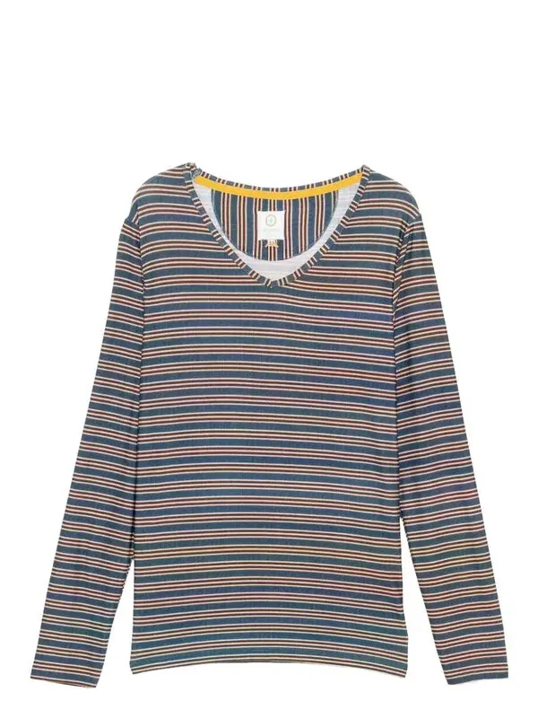 PIP STUDIO Striped Long-sleeve Top - Blue