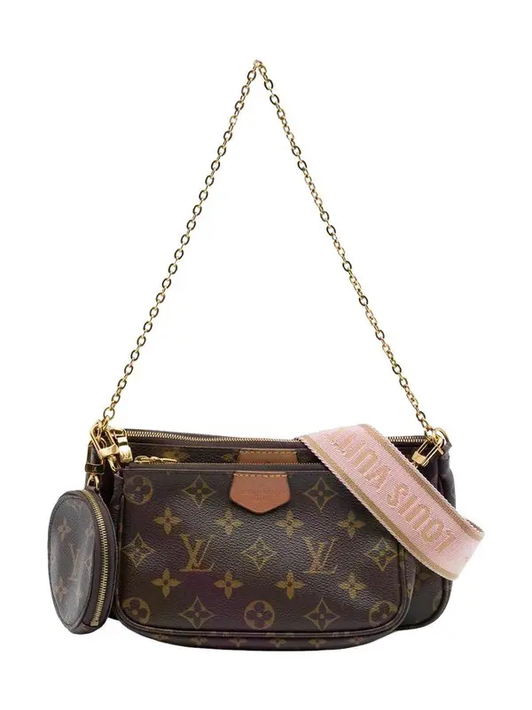 LOUIS VUITTON 2020 Monogram Multi Pochette Accessoires Satchel - Brown