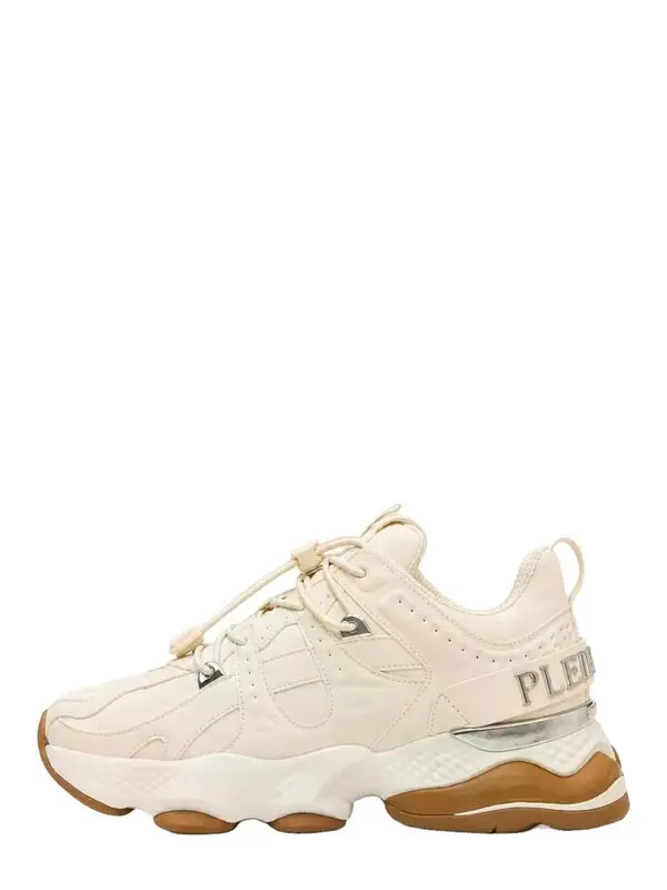 PLEIN SPORT Runner Beast X-01 Panelled Sneakers - Neutrals