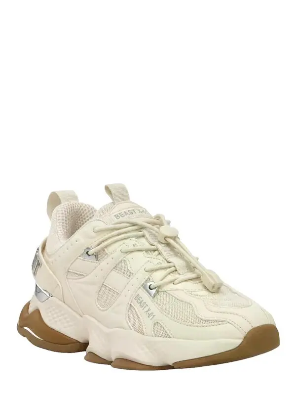 PLEIN SPORT Runner Beast X-01 Panelled Sneakers - Neutrals