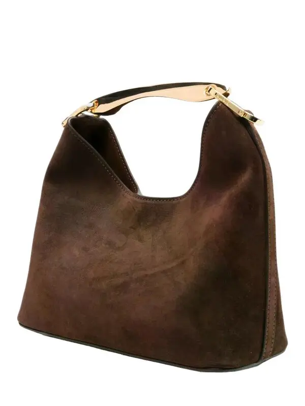 ELLEME Boomerang Suede Tote Bag - Brown
