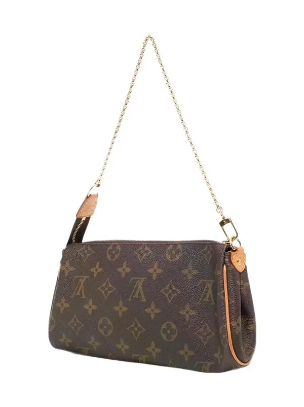 LOUIS VUITTON Monogram Pochette Shoulder Bag - Brown