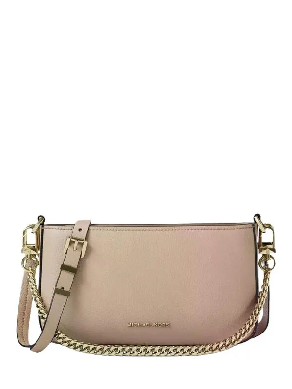 Michael Kors Small Bryant Pebbled Shoulder Bag - Neutrals
