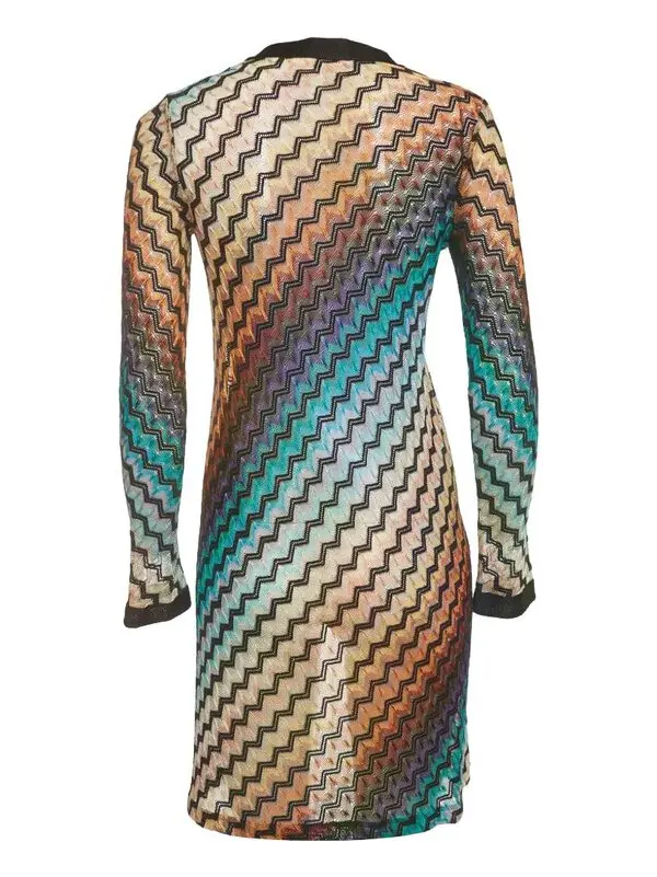 Missoni Zigzag Knit Cardigan - Black
