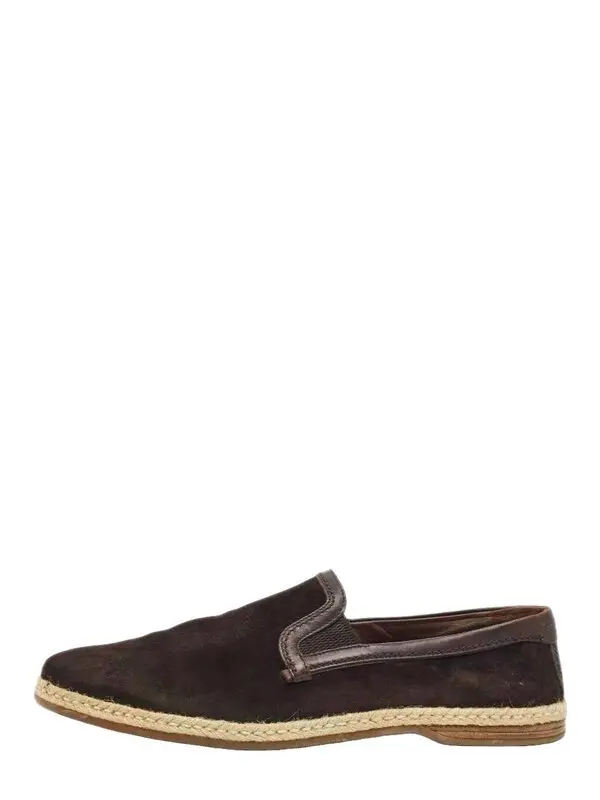 Dolce & Gabbana Nubuck Leather Loafers - Brown