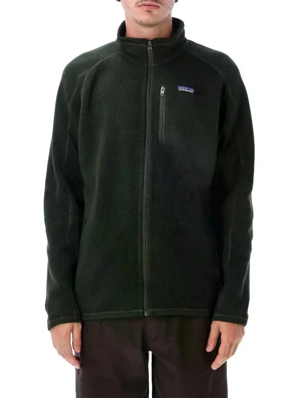 Patagonia Fleece Zip-up Sweater Jacket - Green