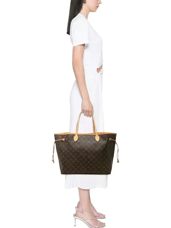 LOUIS VUITTON Monogram Neverfull Gm Tote Bag - Brown