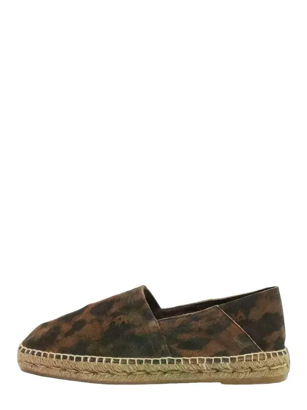 TOM FORD Camouflage Suede Espadrilles - Brown