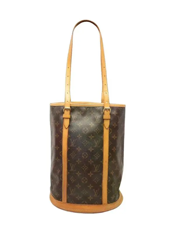 LOUIS VUITTON 2008 Monogram Gm Bucket Bag - Brown