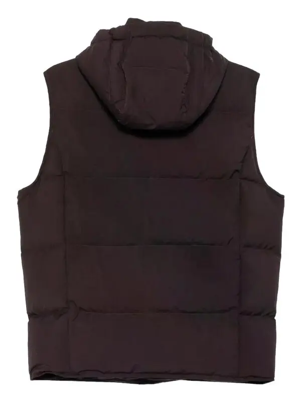 Eleventy Quilted Gilet - Red