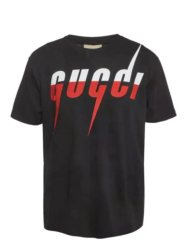 Gucci Blade Logo-print T-shirt - Black