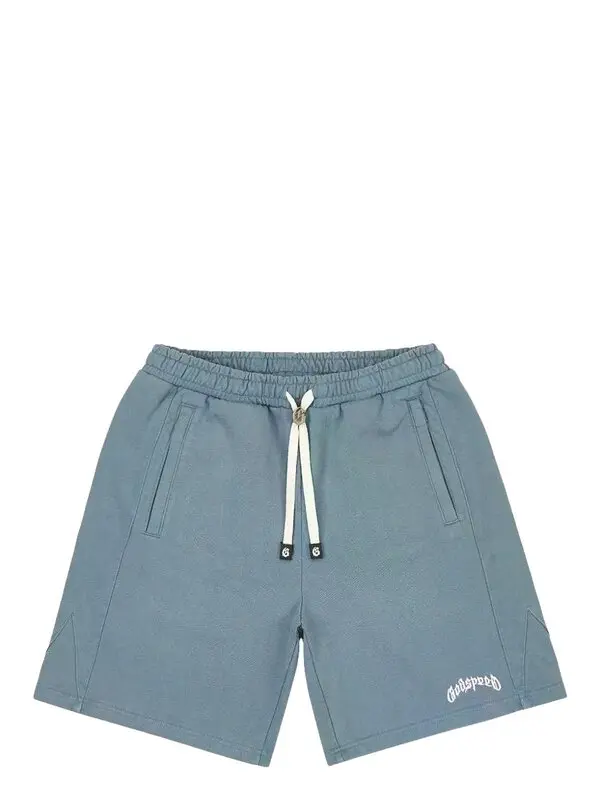 GODSPEED Vital Logo-print Shorts - Blue