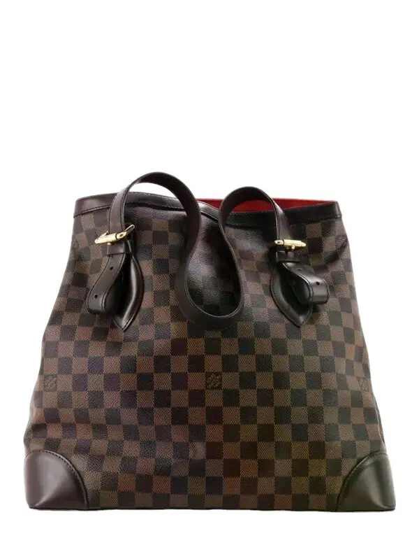 LOUIS VUITTON Damier Gm Tote Bag - Brown
