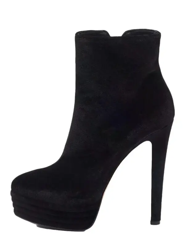 LE SILLA Platform Ankle Boots - Black