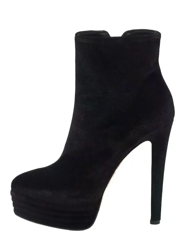 LE SILLA Platform Ankle Boots - Black