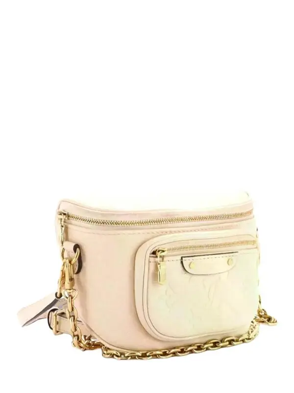 LOUIS VUITTON Empreinte Leather Mini Belt Bag - Neutrals