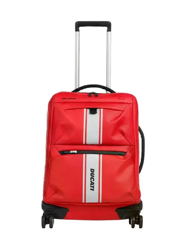 PIQUADRO X Ducati Logo-print Suitcase - Red