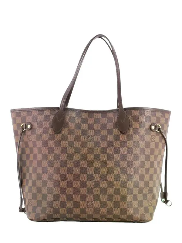 LOUIS VUITTON Neverfull Nm Damier Mm Tote Bag - Brown