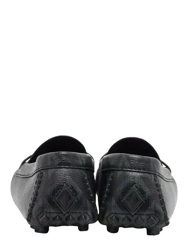 Dior Cd Diamond Loafers - Black
