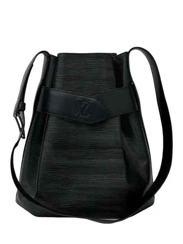 LOUIS VUITTON Epi Sac D'epaule Pm Bucket Bag - Black