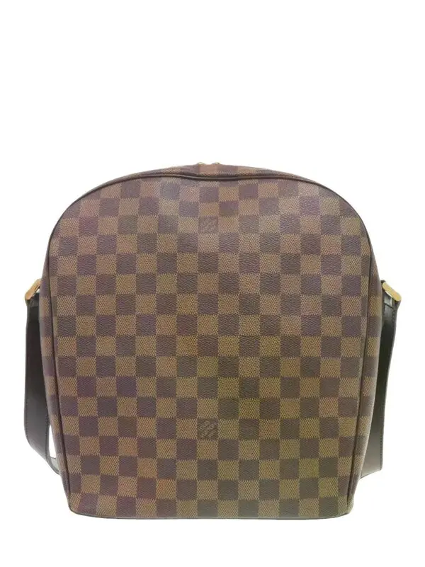 LOUIS VUITTON Damier Ebene Ipanema Gm Shoulder Bag - Brown