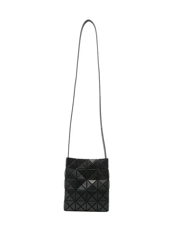 Issey Miyake Geometric-panel Shoulder Bag - Black