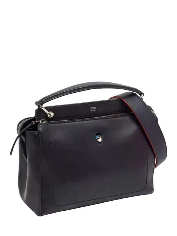 Fendi Large Dotcom Tote Bag - Black