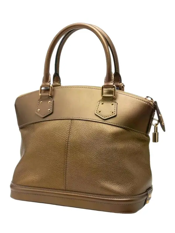 LOUIS VUITTON 2008 Suhali Lockit Pm Handbag - Brown