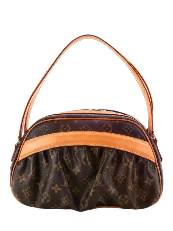 LOUIS VUITTON Monogram Canvas Satchel - Brown