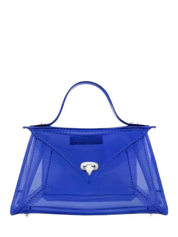 Tyler Ellis Small Transparent Tote Bag - Blue