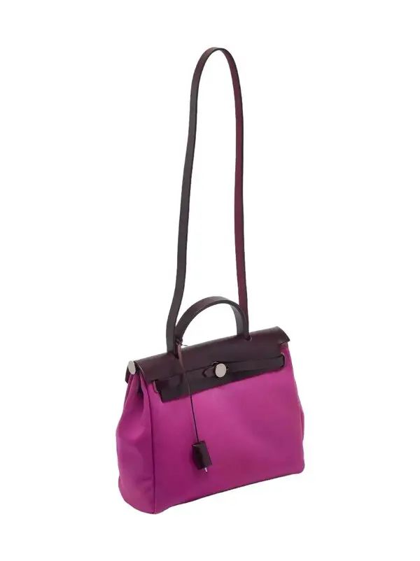 Hermès Herbag Zip Tote Bag - Pink