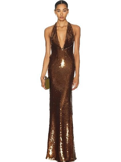 THE NEW ARRIVALS ILKYAZ OZEL Olympia Gown - After