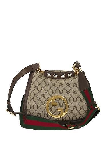 Gucci Blondie Nm Shoulder Bag - Brown