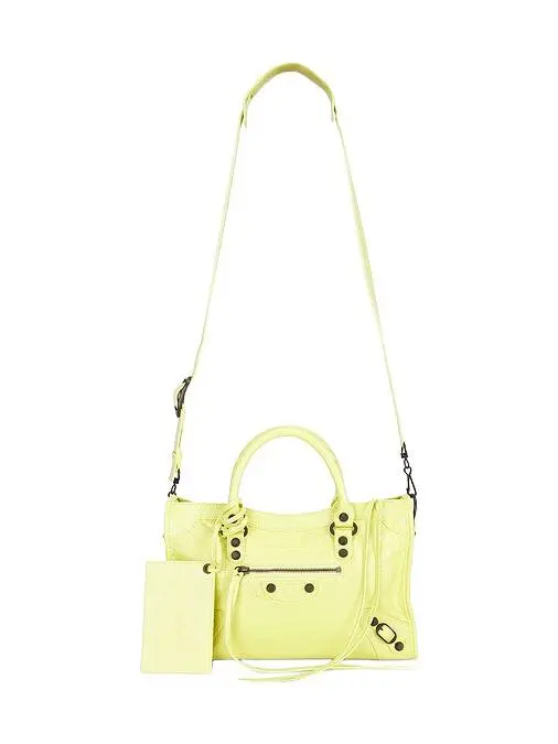 Balenciaga Le City Small Bag - Limoncello
