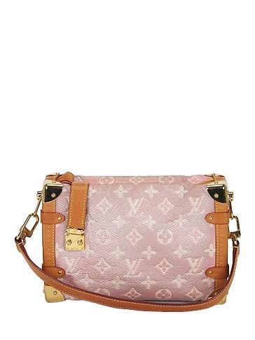 LOUIS VUITTON Monoglam Side Trunk Mm Shoulder Bag - Rose
