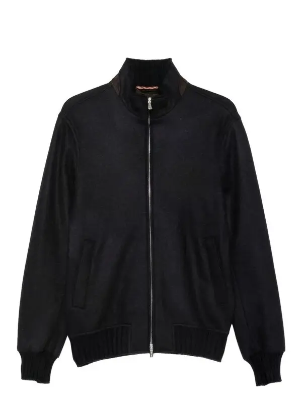 MANDELLI Zip-fastening Jacket - Blue