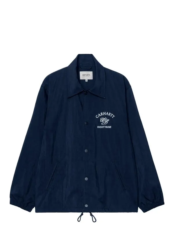 Carhartt Work In Progress Eighty-nine Coach Nylon Jacket - Blue