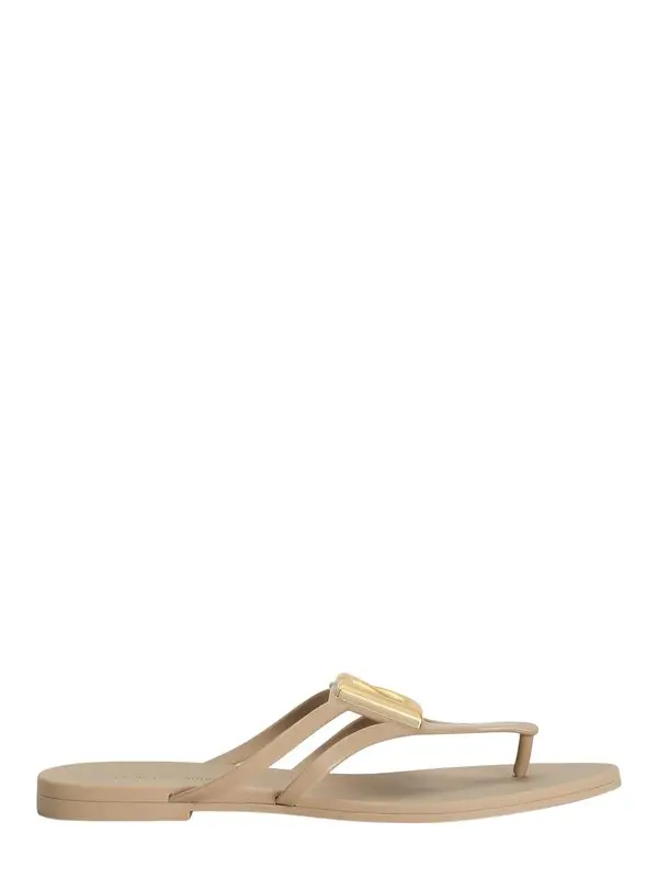 Dolce & Gabbana Rubber Beachwear Slides And Mules - Multicolor