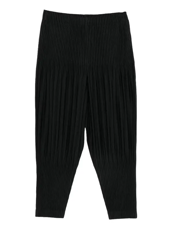 Issey Miyake Pleated Trousers - Black