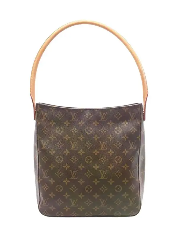 LOUIS VUITTON Monogram Looping Gm Shoulder Bag - Brown