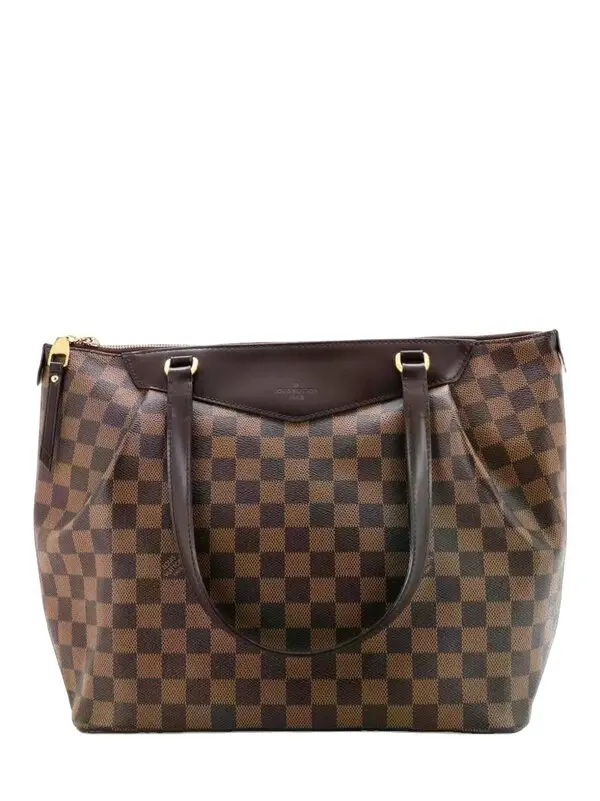 LOUIS VUITTON Westminster Gm Damier Tote Bag - Brown
