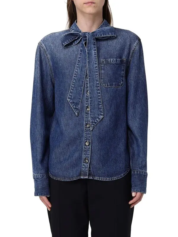 SELF-PORTRAIT Shirt - Blue