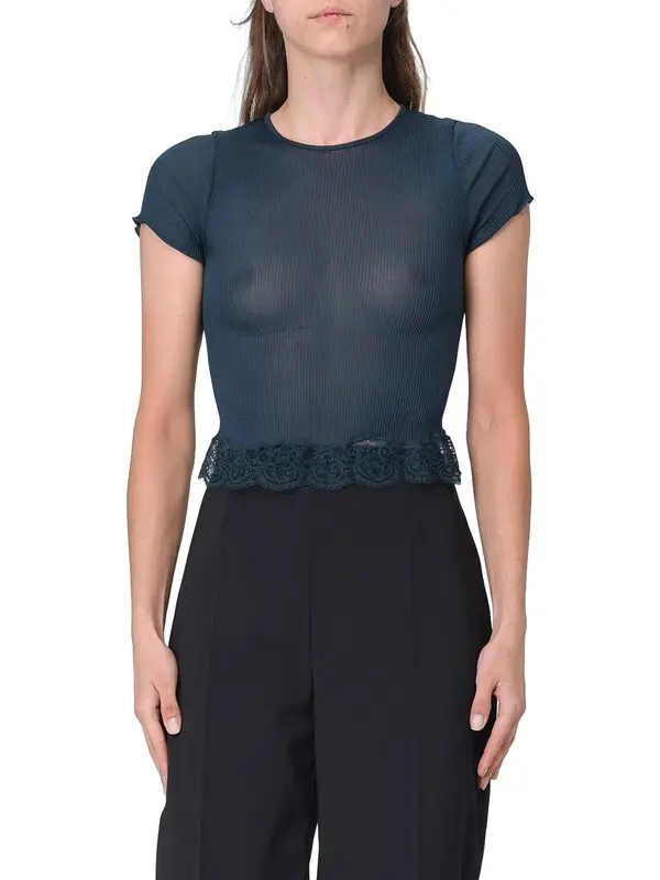 Saint Laurent Silk Blouse - Green