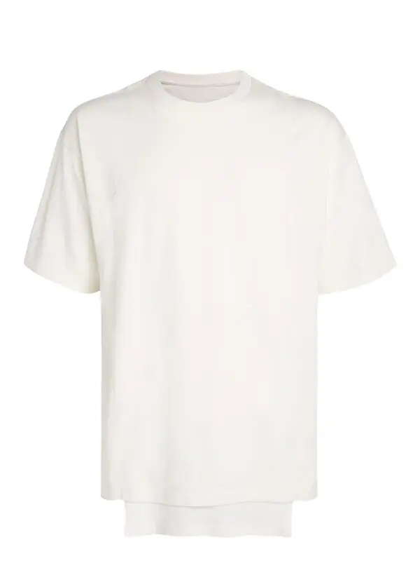 MAISON MARGIELA Cotton Double-layered T-shirt - White