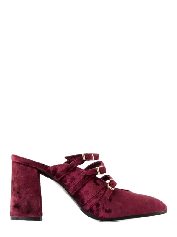 CAREL Fatale Velvet Pumps - Red