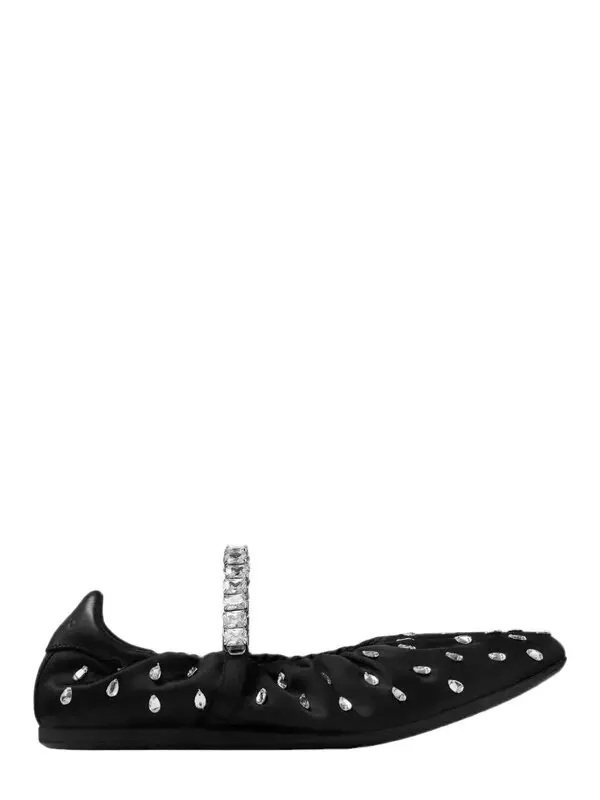 JIMMY CHOO Jade Ballerinas - Black