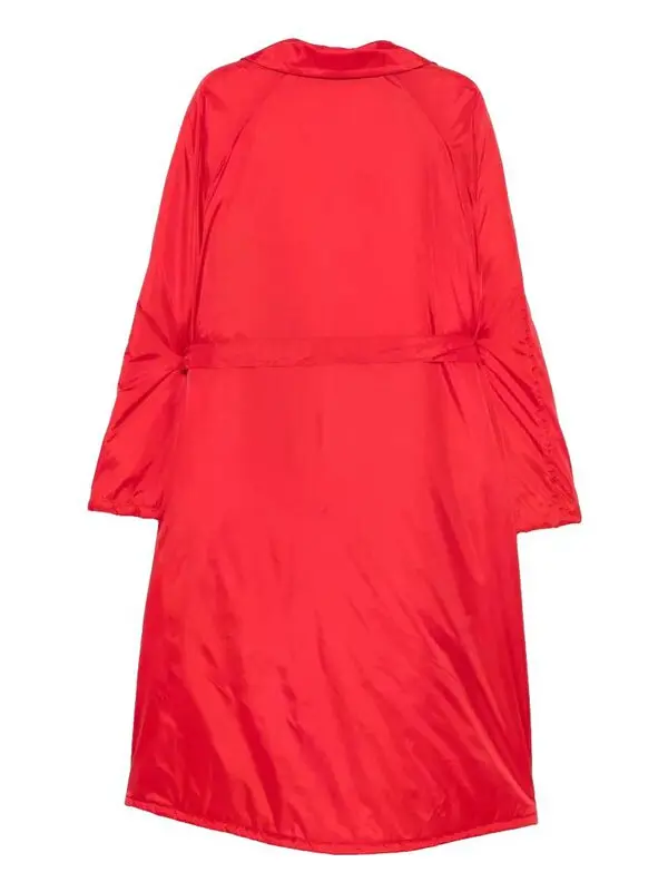 A.N.G.E.L.O. VINTAGE CULT 1990s Padded Belted Coat - Red